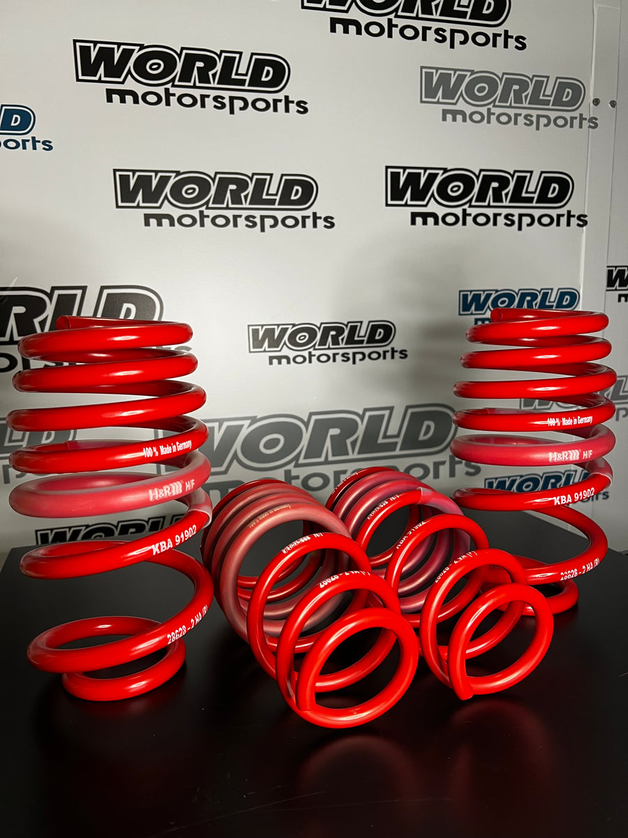 H&R LOWERING SPRINGS - Porsche 992 Turbo/Turbo S (w/PASM Sport & w/Fro ...